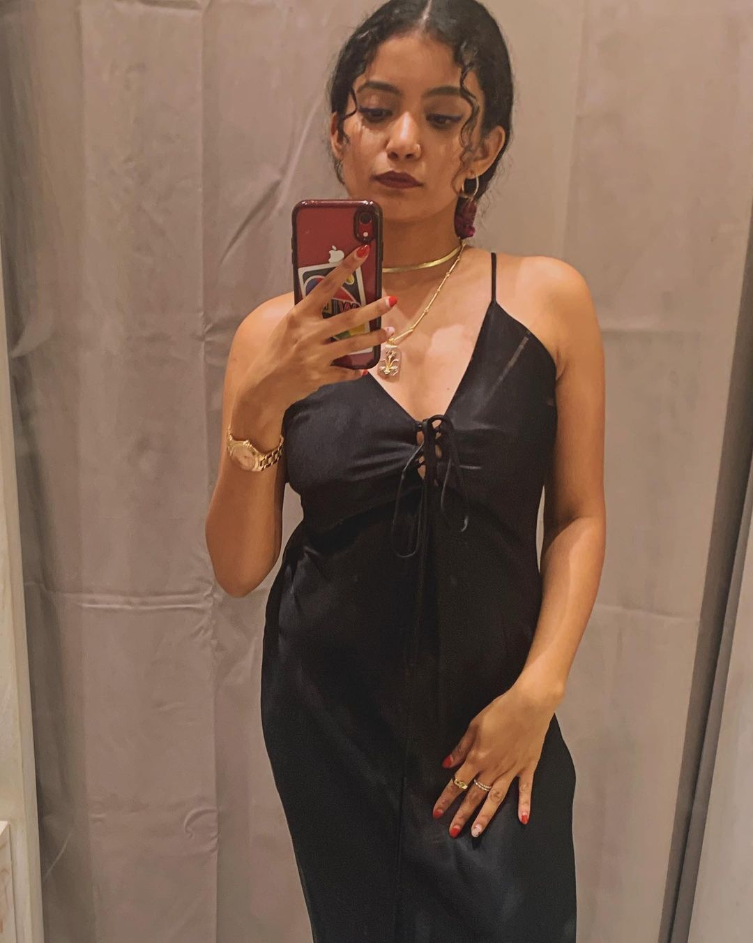 Mollywood Actress Anna Ben Nayarambalam Look Gorgeous in Yellow Saree ...