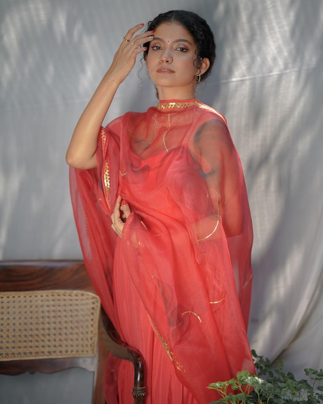 Mollywood Actress Anna Ben Nayarambalam Look Gorgeous in Yellow Saree ...