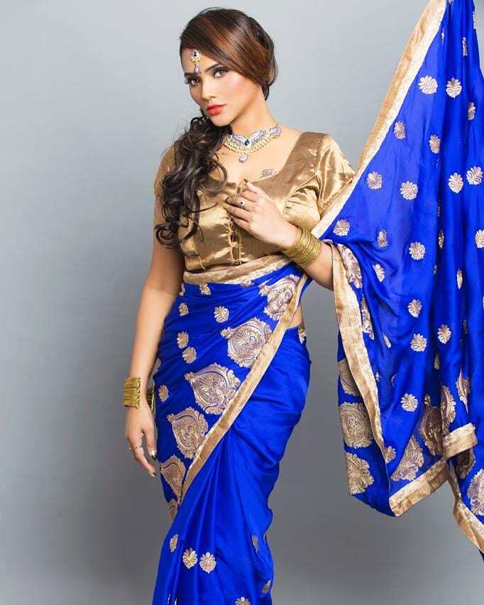 PHOTOS : அடடடா.. புடவைய இப்படித்தான் கட்டுவிங்களா.. ஜின்னி ஜாஸ் சூப்பர் ...