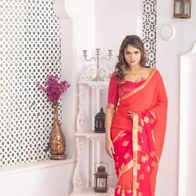 PHOTOS : அடடடா.. புடவைய இப்படித்தான் கட்டுவிங்களா.. ஜின்னி ஜாஸ் சூப்பர் ...