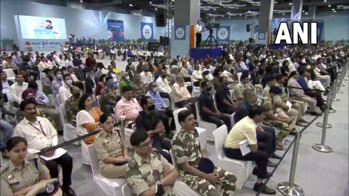 Pm Modi Inaugurates 2 Day Bharat Drone Mahotsav 2022 At Pragati Maidan