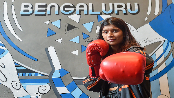 ಬೆಂಗಳೂರಿನಲ್ಲಿ ಸ್ಪೋರ್ಟ್ಸ್‌ವೇರ್ ಶೋ ರೂಂ ಉದ್ಘಾಟಸಿದ ವಿಶ್ವ ಚಾಂಪಿಯನ್ ಬಾಕ್ಸರ್ ...