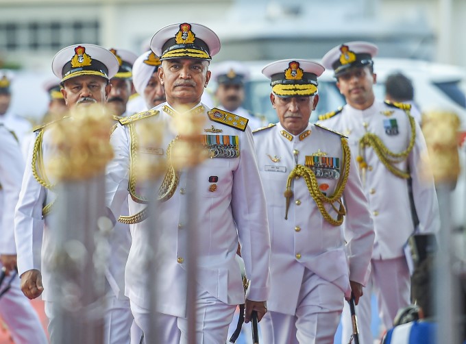 Decommissioning Ceremony Of INS Nishank & INS Akshay In Mumbai Photos ...