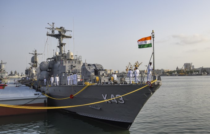 Decommissioning Ceremony Of INS Nishank & INS Akshay In Mumbai Photos ...