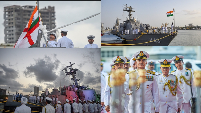 Decommissioning Ceremony Of INS Nishank & INS Akshay In Mumbai Photos ...