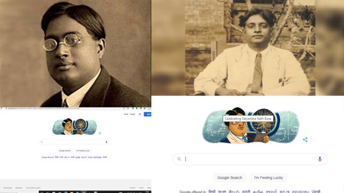 Google Doodle Honours Indian Mathematician And Physicist Satyendra Nath ...