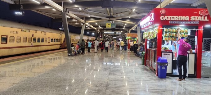 Railway Terminal Sir M Visvesvaraya Terminal Open For Public Photos: HD ...