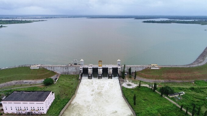 HD Kote Regions Reservoirs In Full Glowing After Heavy Rainfall Photos ...