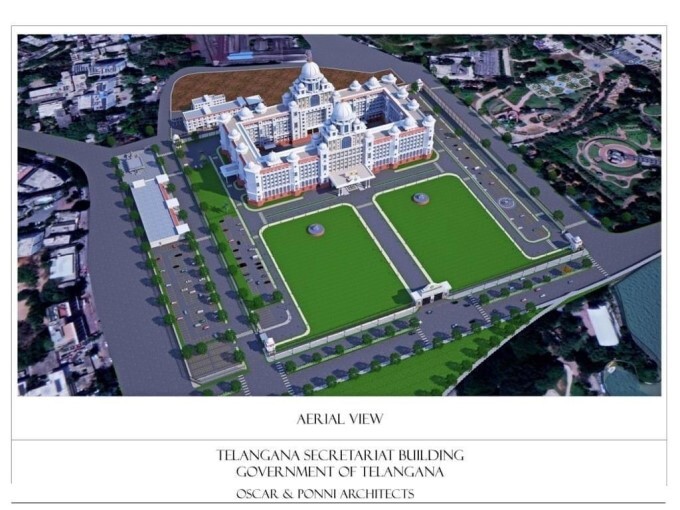 Telangana's New Secretariat Building Architect Plans Photos: HD Images ...