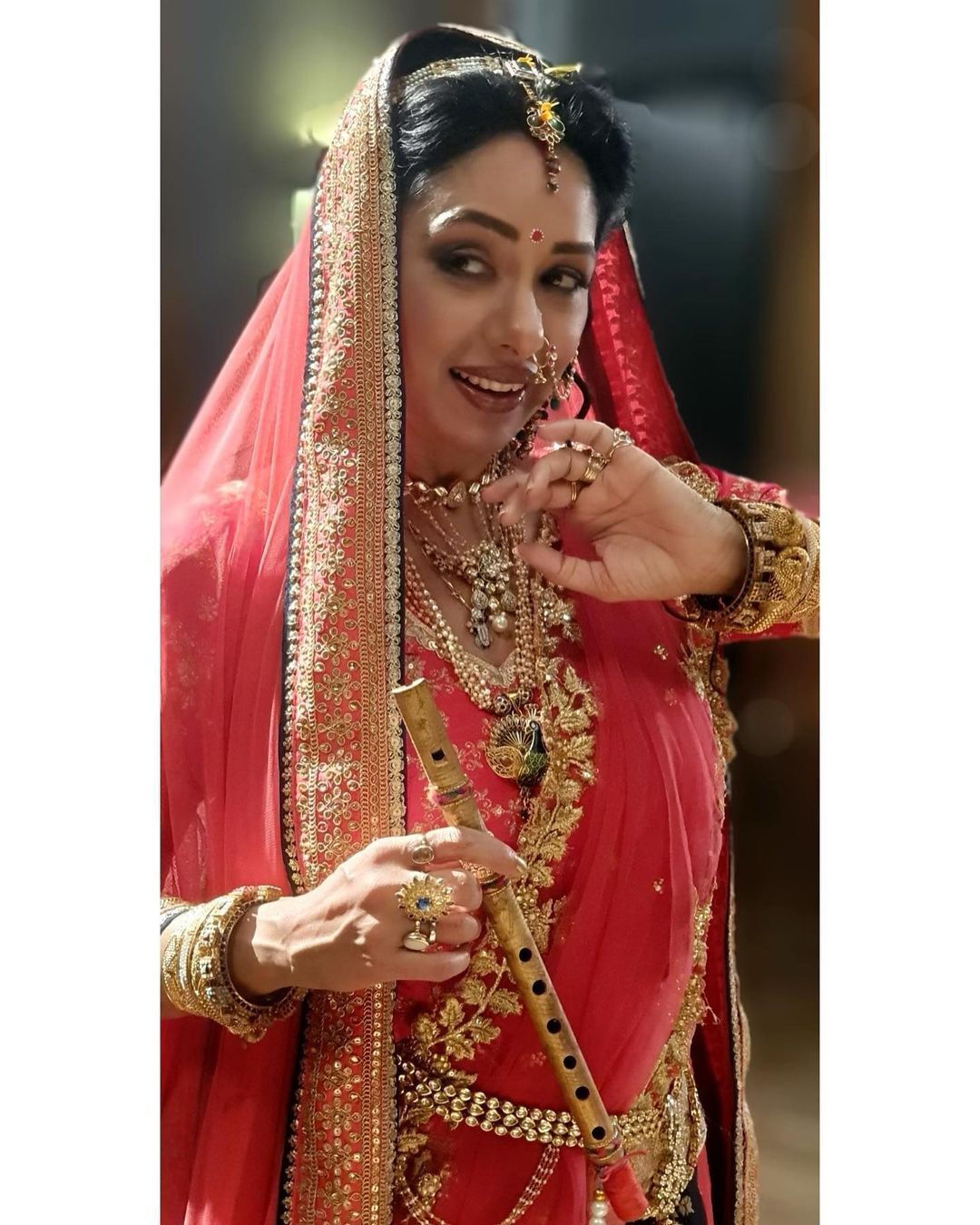 राधा बनकर सामने आईं 'अनुपमा' फेम रुपाली गांगुली, फैंस बोले- आपके ...