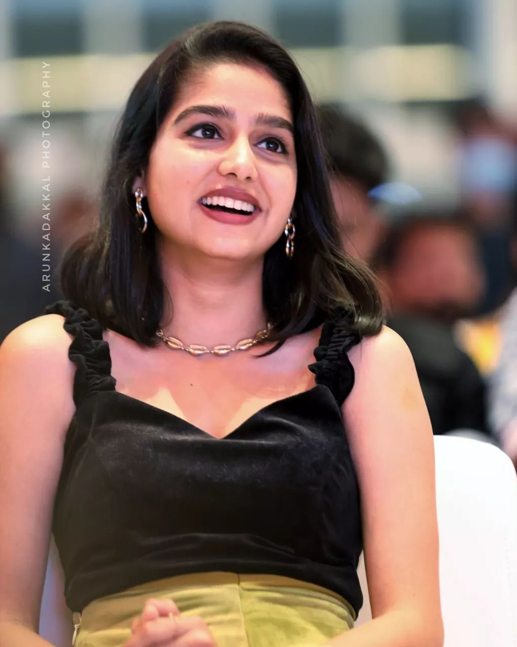 Actress Anaswara Rajan Stunning Entry In Upcoming Movie Mike Promotion ...