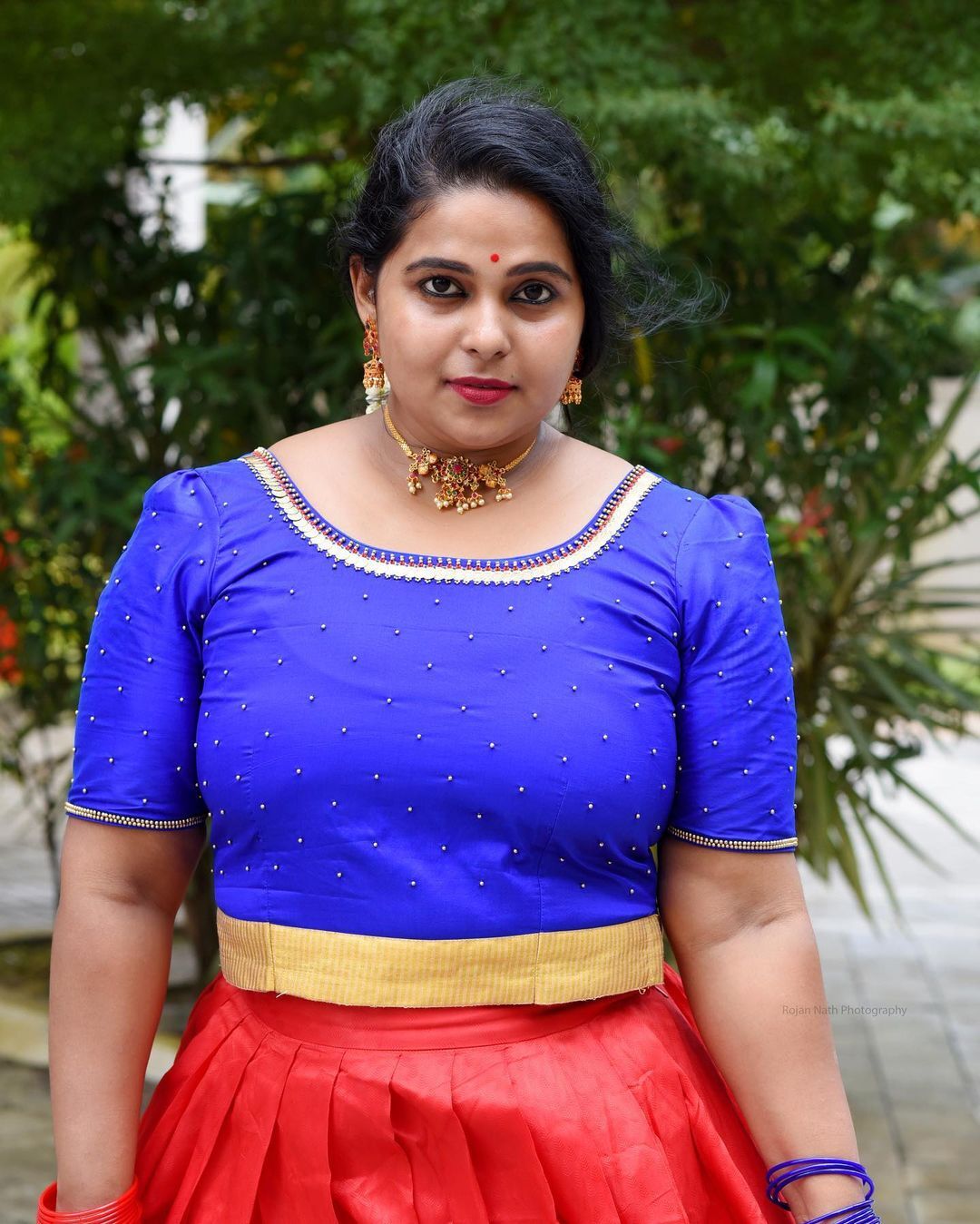 Actress Fara Shibla New Makeover In Amma Saree Which Is Fifteen years ...