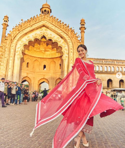 Bollywood Actress Ananya Panday During The Promotion Of Film Liger In ...