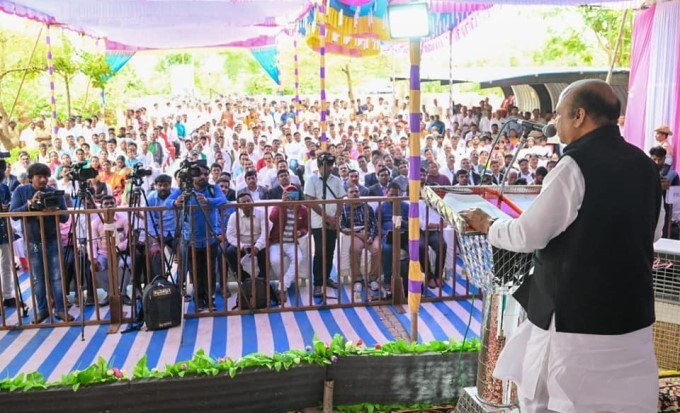 Foundation Stone Laid For Bar Association Building In Haveri Photos: HD ...