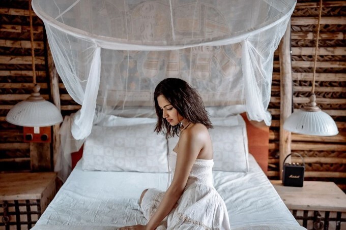 Kollywood Actress Amala Paul Looks Stunning In White Dress Photos: HD ...