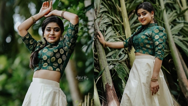 Mollywood Actress Saniya Babu's Onam Special Photoshoot, Viral | ഓണം ഇങ്ങെത്തി... ട്രഡീഷണ ...