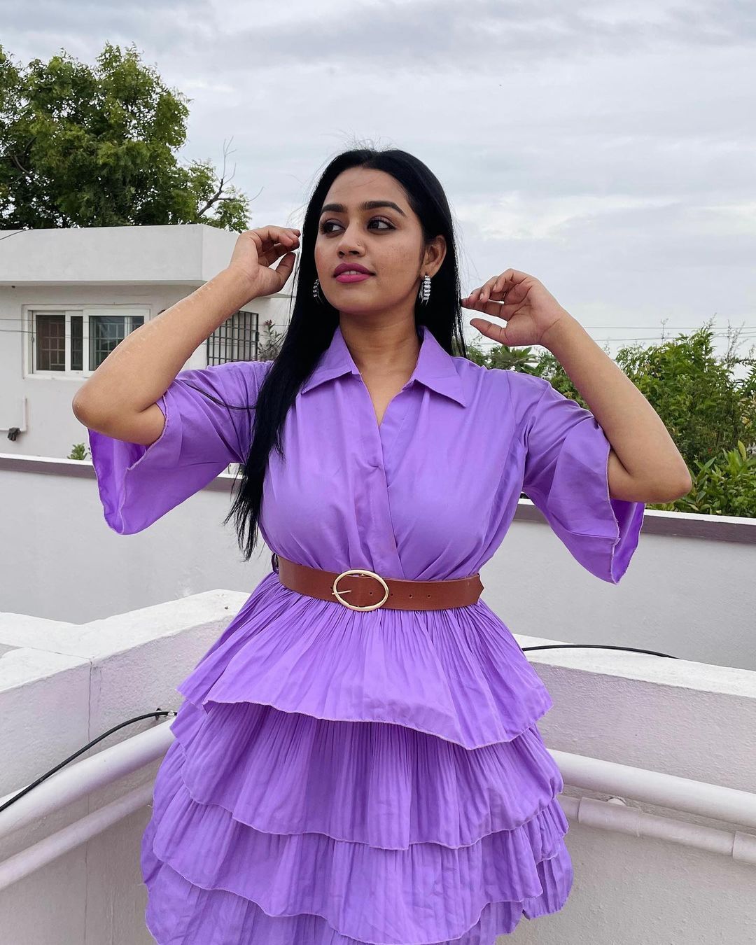 PHOTOS : டாப் சினிமா நடிகைகளுக்கே டஃப் கொடுக்கும் விஜய் டிவி சீரியல் ...