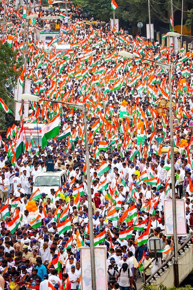 ಸ್ವಾತಂತ್ರ್ಯ ಅಮೃತ ಮಹೋತ್ಸವ ಅಂಗವಾಗಿ ಕಾಂಗ್ರೆಸ್ ಸ್ವಾತಂತ್ರ್ಯ ನಡಿಗೆ ಚಿತ್ರಗಳು ...