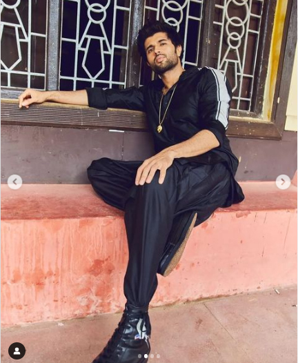 Vijay Deverakonda And Ananya Panday During The Promotion Of Film Liger ...