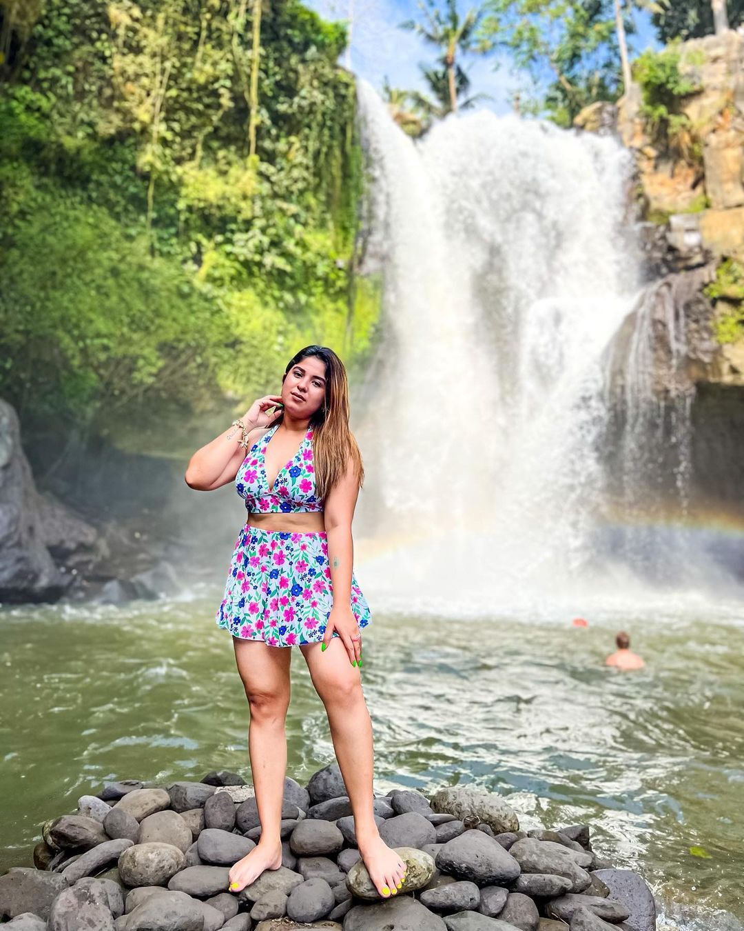 Actress Aparna Thomas New Mind Blowing Looks From Bali Vacation Goes ...