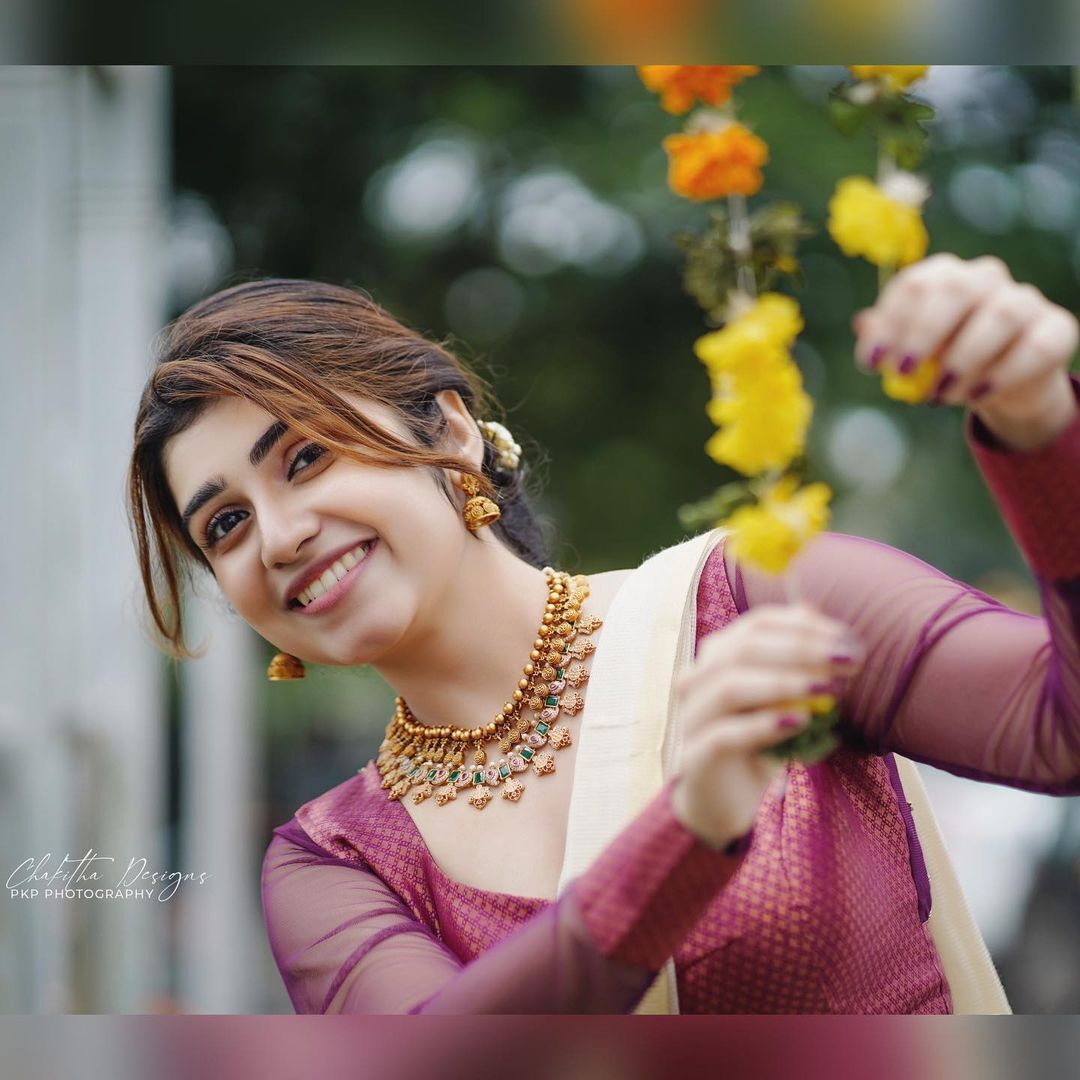 Actress Manasa Radhakrishnan New Traditional Look For Onam 2022 Goes ...