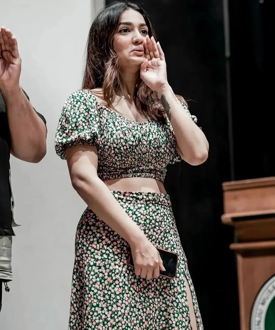 Actress Saniya Iyappan Glamorous Entry in Upcoming Movie Saturday Night Promotion | സൂപ്പ ...