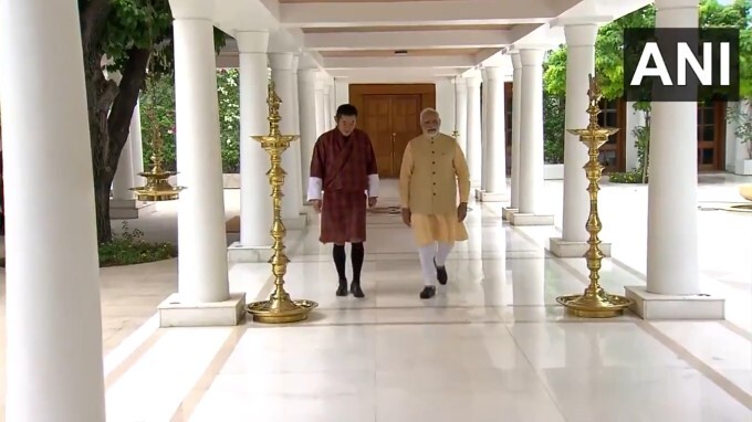 Bhutan's King Jigme Khesar Namgyel Wangchuck Visit To India Photos: HD ...