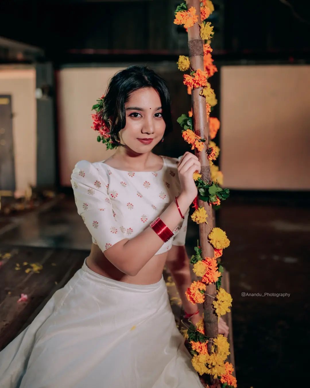 Child Actress Thamanna Pramod New Bold And Stylish Onam Clicks Made Fire On Instagram | ഓണം ...