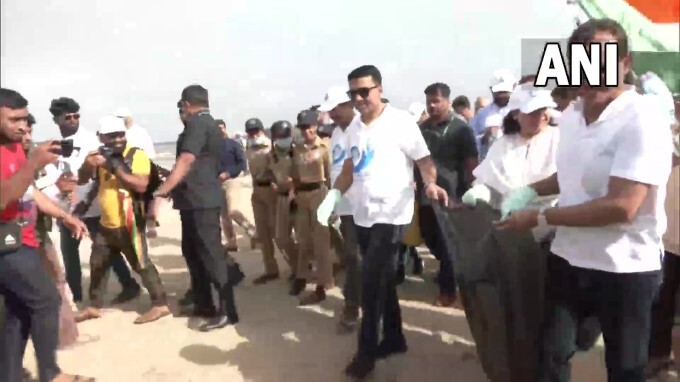 Goa CM Pramod Sawant And Union Minister During Clean Coast, Safe Sea ...