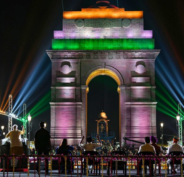 Pm Modi Inaugurates Newly Christened Kartavya Path In New Delhi Photos
