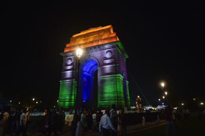 View Of The Newly-christened Kartavya Path In New Delhi Photos: HD ...