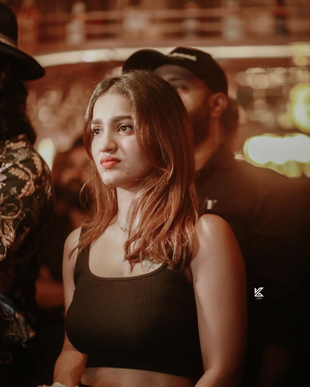 Saniya Iyappan Stunning Look In Printed Dress At Inauguration Of Samson ...