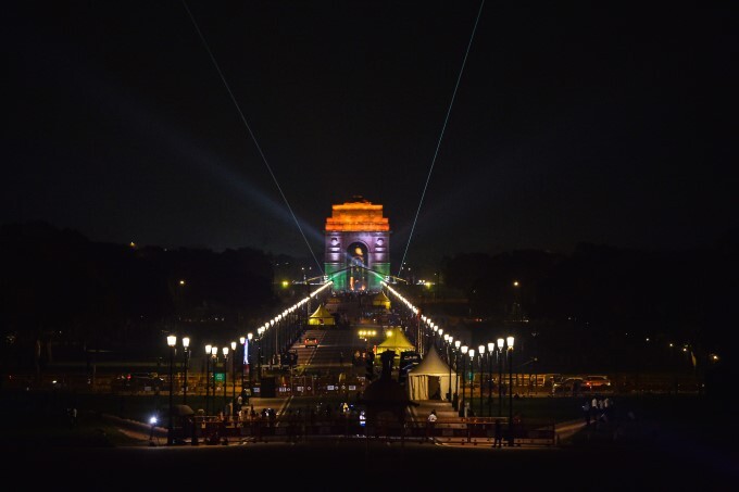 View Of The Newly-christened Kartavya Path In New Delhi Photos: HD ...