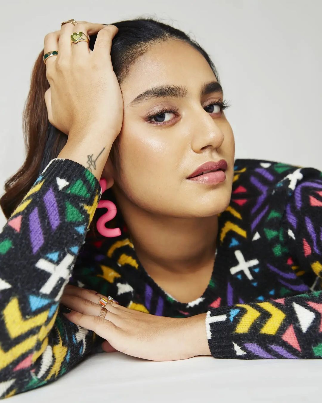 Actress Priya Prakash Varrier New Cute And Stylish Candi Look ...