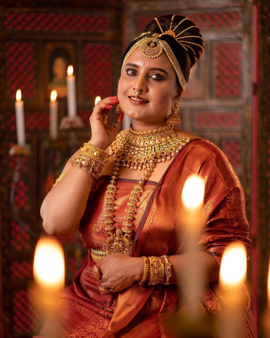 Actress Soorya J Menon New Makeover As Ponniyin Selvan Movie Character ...