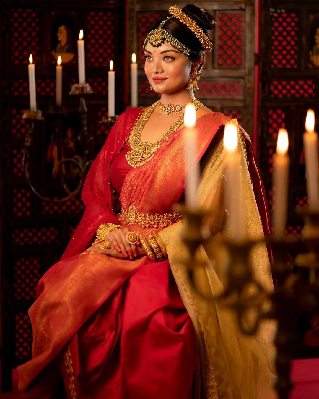 Actress Soorya J Menon New Makeover As Ponniyin Selvan Movie Character ...