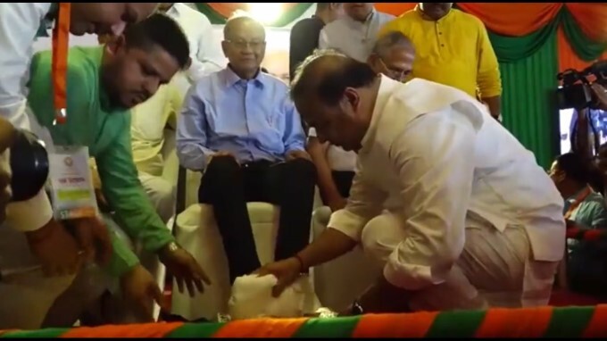 HM Amit Shah And JP Nadda Inaugurate The New State Office Of The Party In Guwahati Photos: HD ...