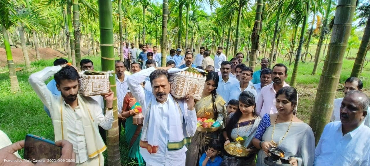 ಭೂಮಿ ಹುಣ್ಣಿಮೆ ಹಬ್ಬ ಆಚರಿಸಿದ ಶಾಸಕ ಹರತಾಳು ಹಾಲಪ್ಪ | BJP MLA Hartal Halappa ...