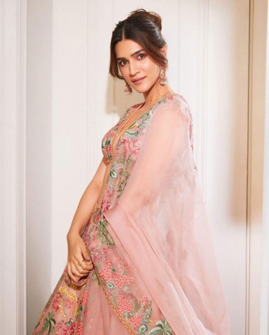 Bollywood Actress Kriti Sanon Looks Stunning In Ethnic Outfits Photos ...