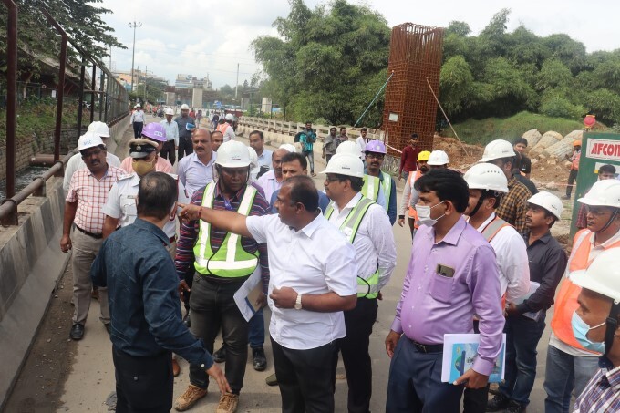 ನಮ್ಮ ಮೆಟ್ರೋ ಕಾಮಗಾರಿ ಪರಿಶೀಲಿಸಿದ ಬಿಜೆಪಿ ಶಾಸಕ | Bommanahalli MLA Satish ...