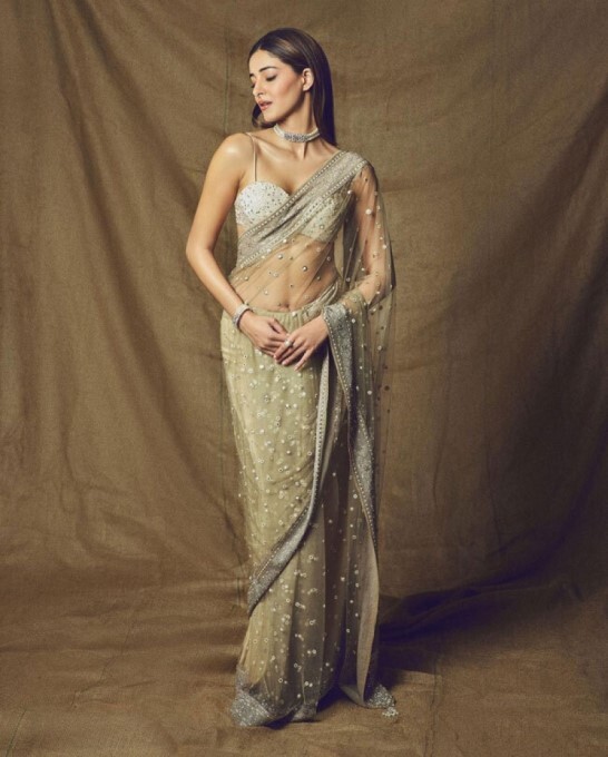 Check Out Actress Ananya Panday Looks Stunner In Diwali Traditional ...