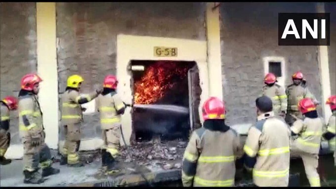 Fire Breaks Out At Food Corporation Of India's Rice Godown In Navi ...