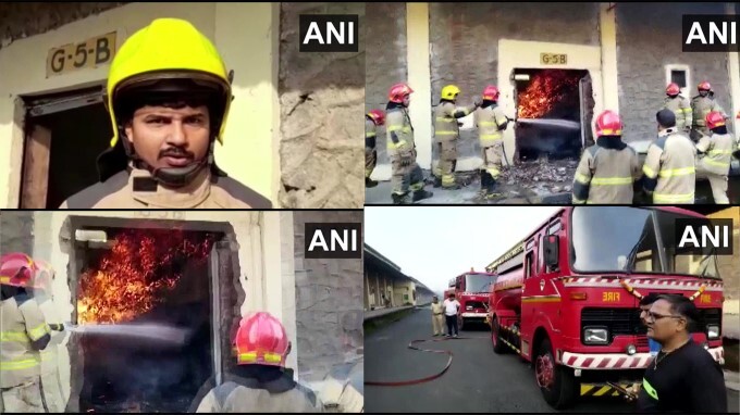 Fire Breaks Out At Food Corporation Of India's Rice Godown In Navi ...
