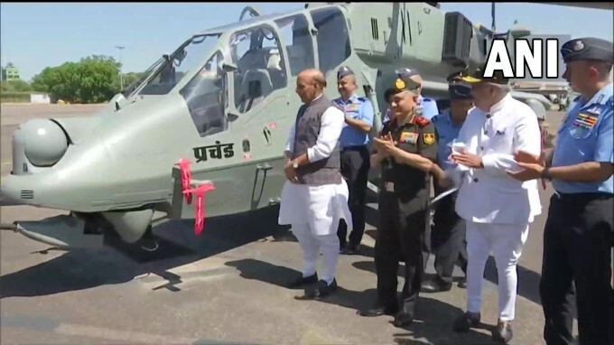 Light Combat Helicopter (LCH) Induction Into IAF At Jodhpur Photos: HD Images, Pictures, News ...