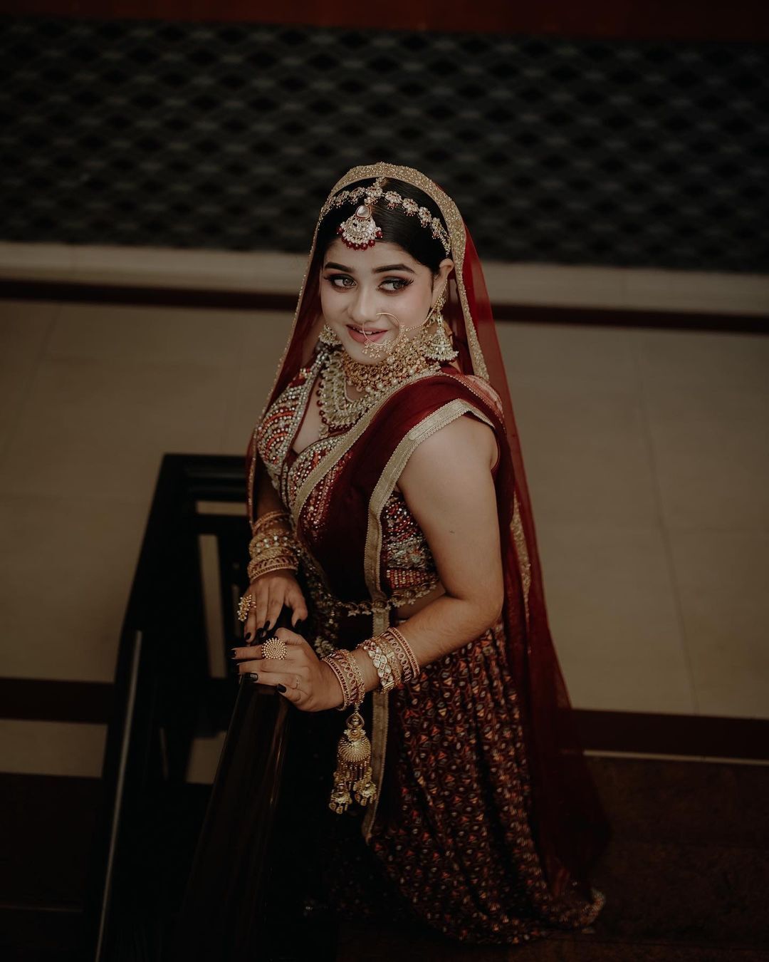 Jo And Jo Actress Saniya Babu New Stunning Bridal Makeover Trending On ...