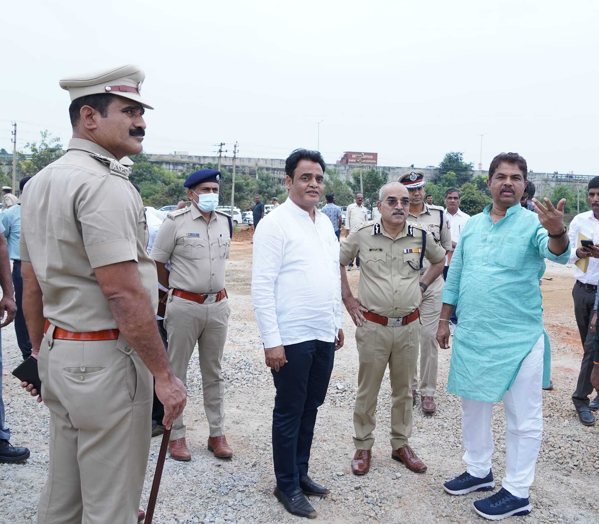 ಕೆಂಪೇಗೌಡ ಪ್ರತಿಮೆ ಲೋಕಾರ್ಪಣೆ, ಸಿದ್ಧತೆ ವೀಕ್ಷಿಸಿದ ಸಚಿವರು | Ministers ...