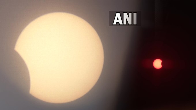 Partial Solar Eclipse 2022 Photos: HD Images, Pictures, News Pics - Oneindia Photos