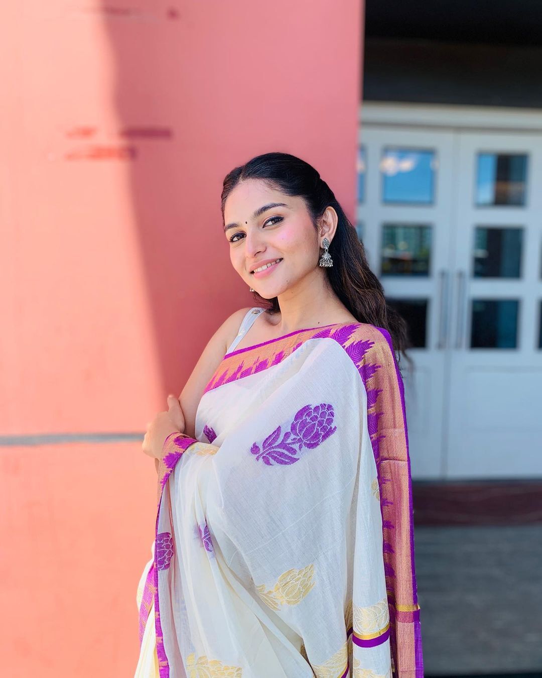 Pathonpatham Noottandu Fame Kayadu Lohar Enjoying Her First ...