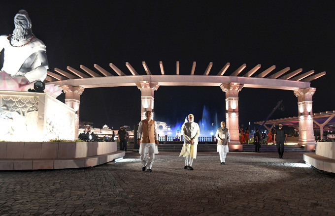PM Modi Inaugurates Mahakal Lok Corridor In Ujjain Photos: HD Images ...
