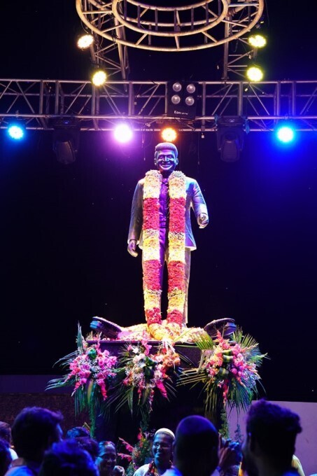 Puneeth Rajkumar Statue Unveiled In Ballari Photos: HD Images, Pictures ...